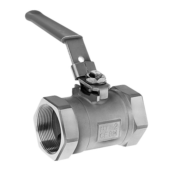 Valmet 3000 Ball Valve, 1in NPT, Acetal, SS
