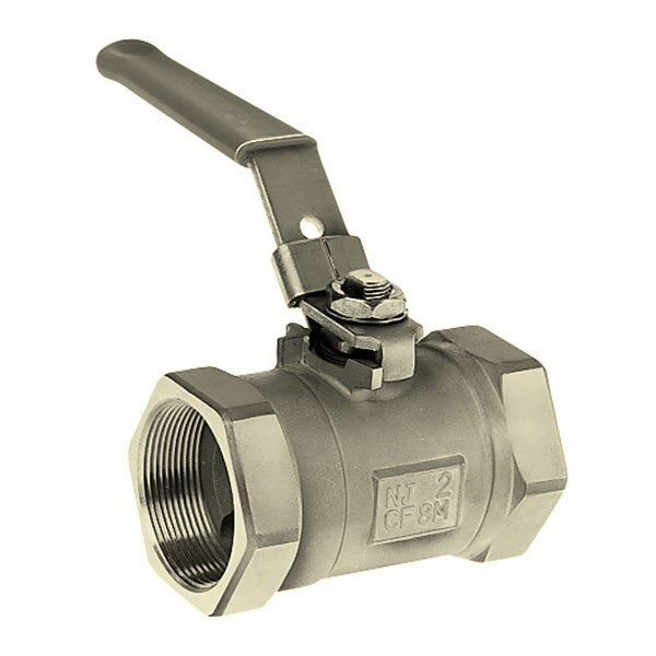 Valmet 356T Ball Valve, 1in NPT, Brass