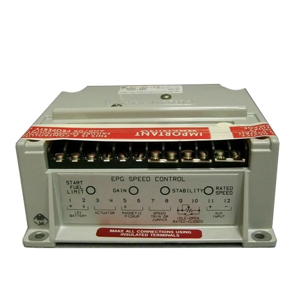 Woodward Speed Controller, EPG, 24VDC